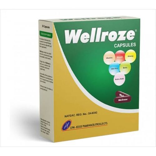Wellroze multivitamin capsules – Famedix Pharmacy