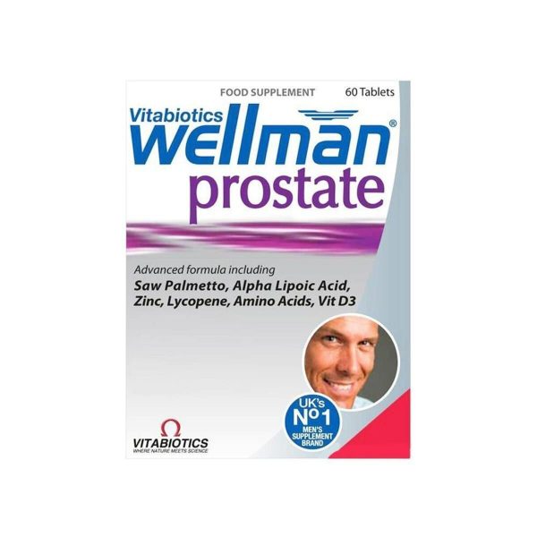 WELLMAN PROSTATE (Vitabiotic) *60 tablets – Famedix Pharmacy