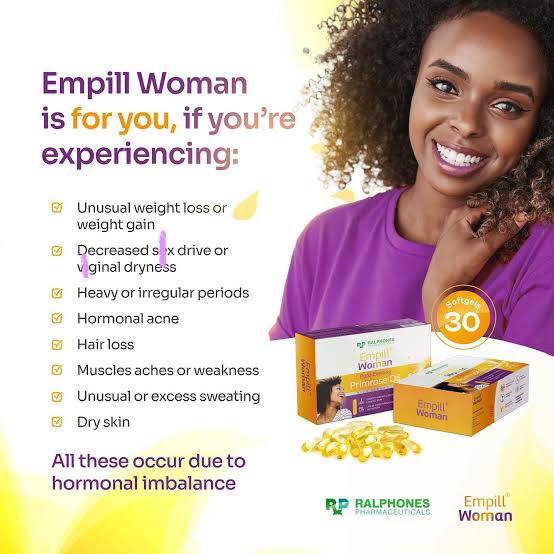 Empil woman pure evening primrose oil *30 softgel – Famedix Pharmacy