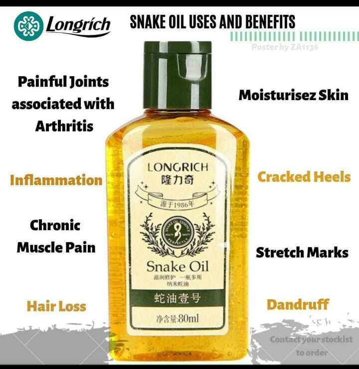 LONGRICH SNAKE OIL – Famedix Pharmacy